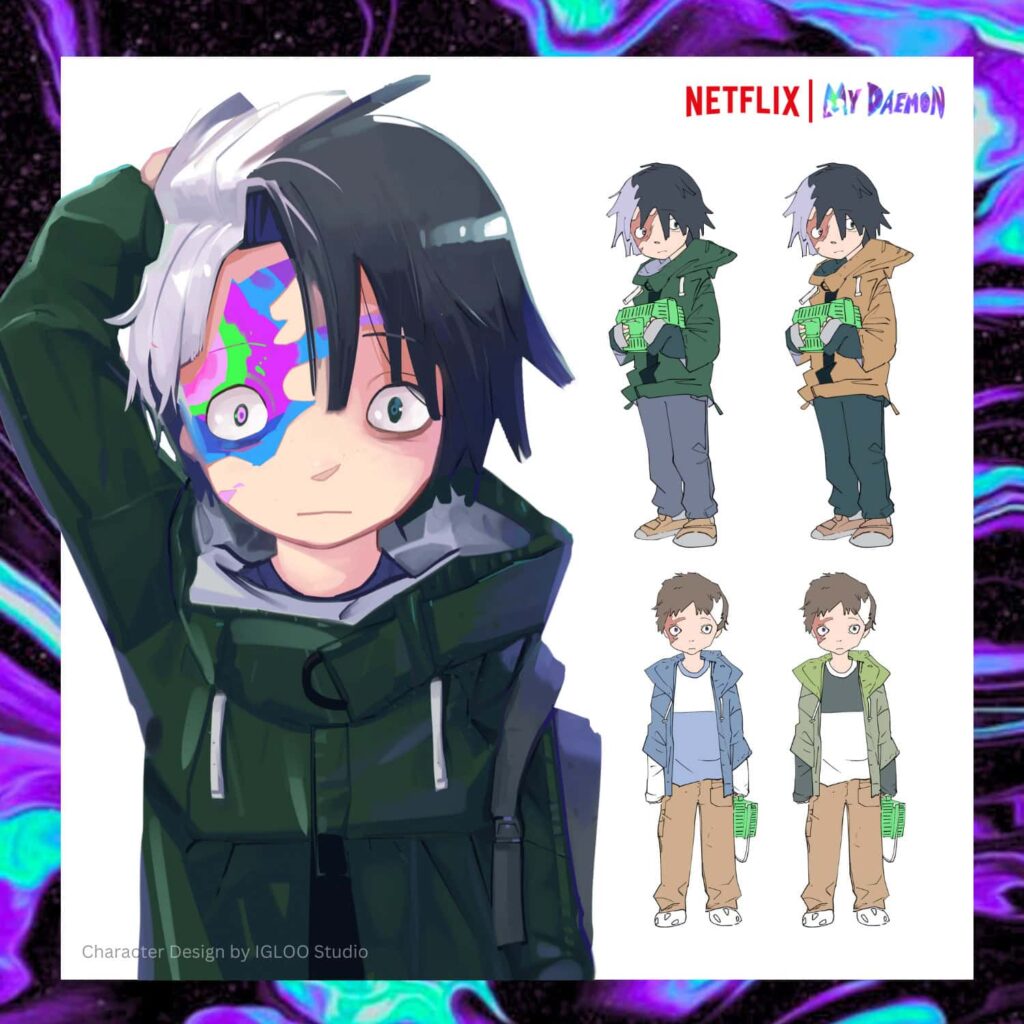 “My Daemon” Character Design! – IGLOO STUDIO