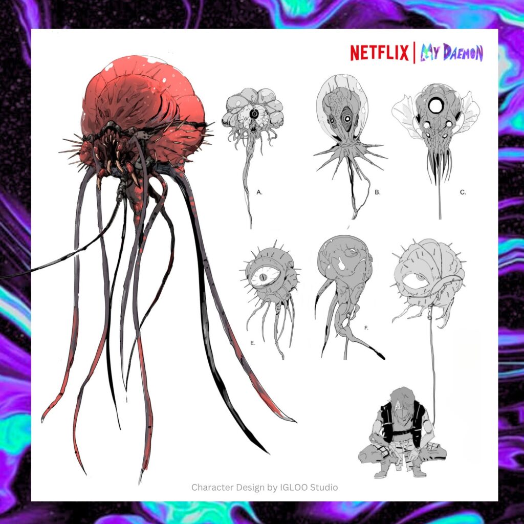 “My Daemon” Character Design! – IGLOO STUDIO