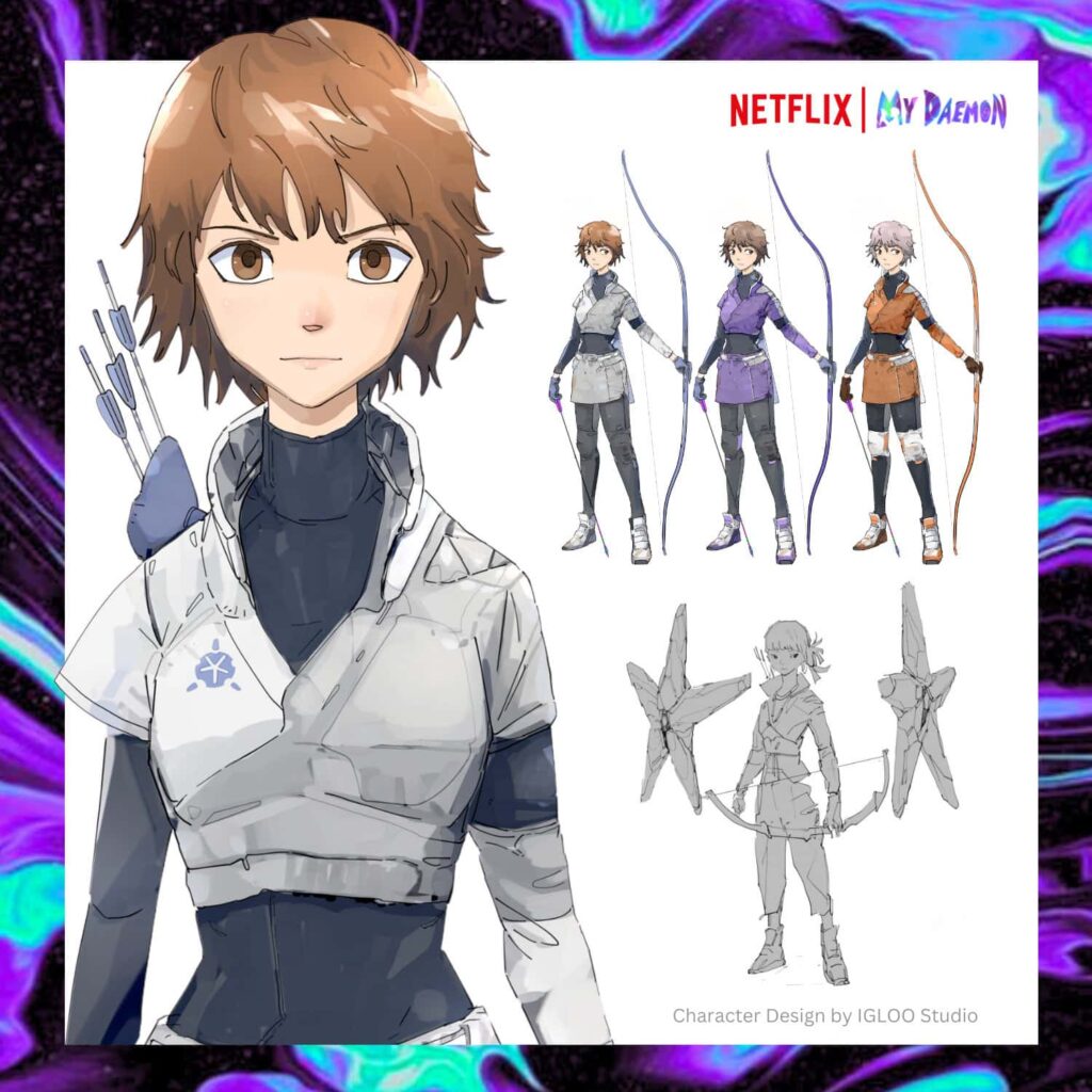 “My Daemon” Character Design! – IGLOO STUDIO